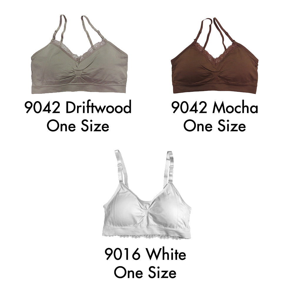 Coobie & Joy Bra Seamless Bra Bundle (3 Pack) (One Size) – Comfort Bra